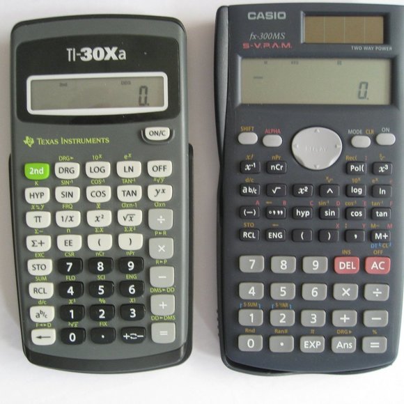 Texas Instruments | Other | Lot Of 2 Scientific Calculators Texas ...